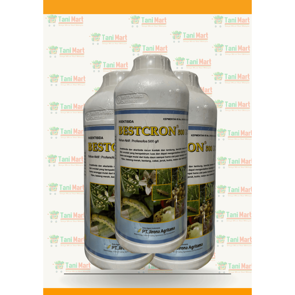 Jual Insektisida BESTCRON 500 EC Profenofos 500 g/l 1 LIter | Shopee ...