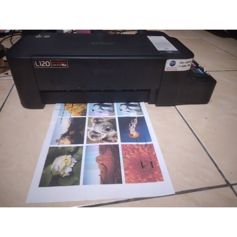 Jual Print Epson L120 normal siap pakai normal | Shopee Indonesia
