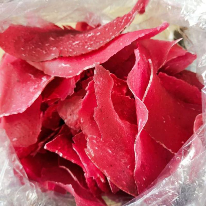Jual KERUPUK MERAH BESAR / KERUPUK MERAH PREMIUM | Shopee Indonesia
