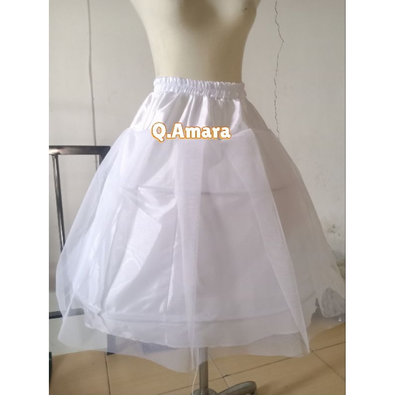 Jual PETIKUT ANAK RING 2 Rok Gaun Anak perempuan/petticoat pengembang ...
