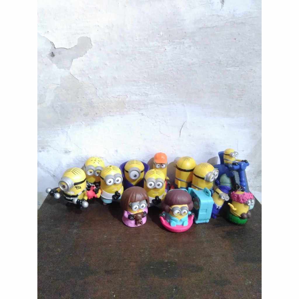 Jual Minion McD McDonalds Happy Meal Set 13 figure | Shopee Indonesia