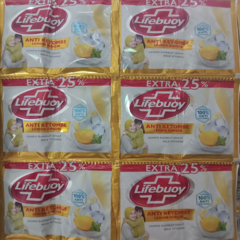 Jual 72 SACHET LIFEBUOY 500 ANTI KETOMBE LEMON DINGIN TWIN PACK (SAMPO ...
