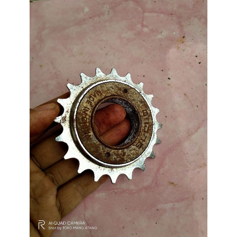 Jual Gear Gir Sepeda Single 20T Free wheel merk GILONG JADUL JANGKRIK ...
