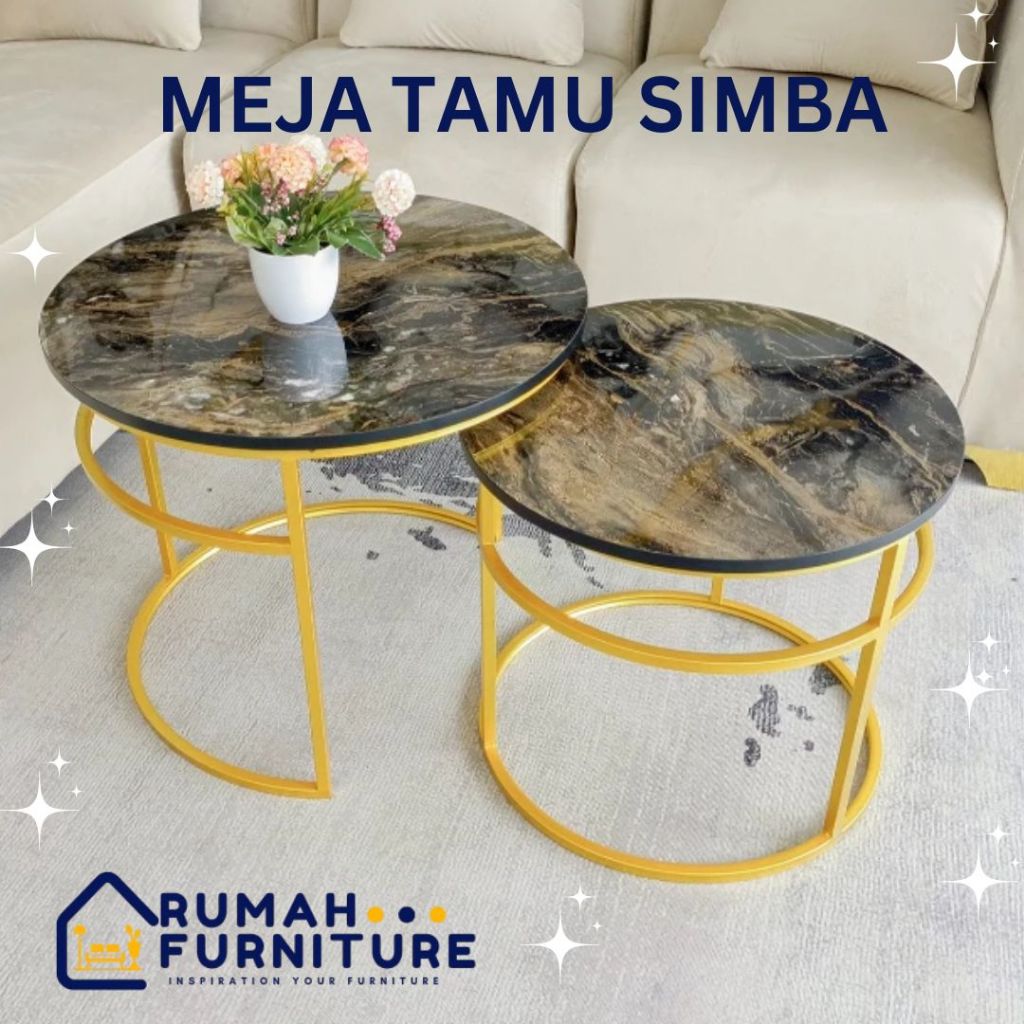Jual Meja Ruang Tamu Simba / Meja Couple / Meja Kekinian / Meja ...