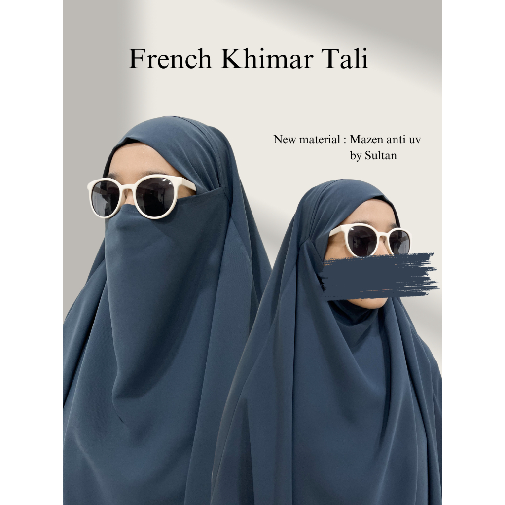 Jual FK FRENCH KHIMAR TALI BAHAN MAZEN ANTI UV BY SULTAN FK BASIC FK ...