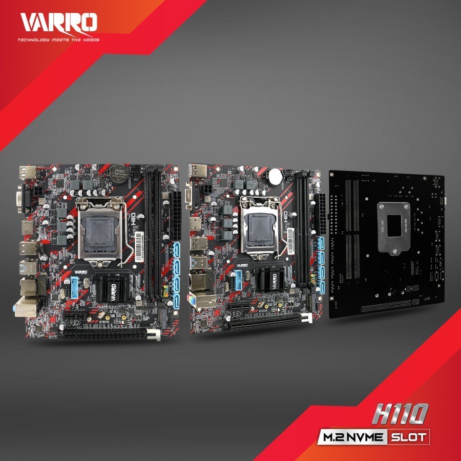 Jual MOBO VARRO H110 / MOTHERBOARD VARRO H110 M.2 NVME DDR4 SOCKET LGA 1151 / H110 M2 NVME ...