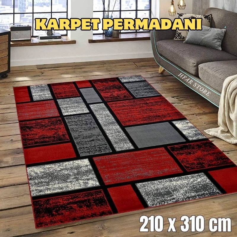 Jual Karpet Permadani Moderno Momento Jumbo 210x310 | Shopee Indonesia