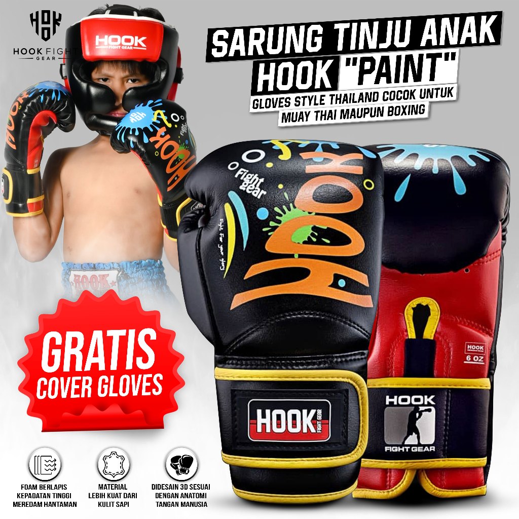 Jual Sarung Tinju Anak Hook, Boxing Gloves Anak, Sarung Tangan Anak ...