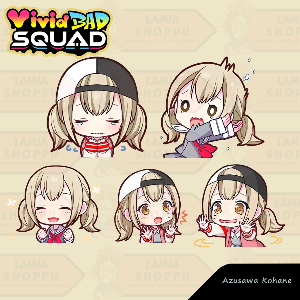 Jual Sticker Project Sekai Azusawa Kohane | Sticker Colorful Stage ...