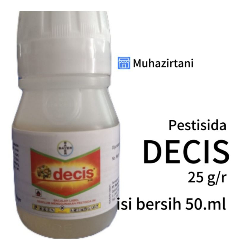 Jual Insektisida DECIS 25 EC Kemasan Botol 50.ml | Shopee Indonesia