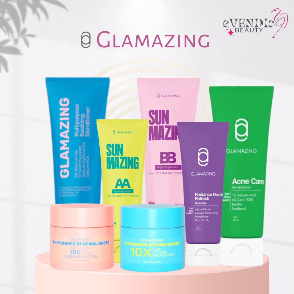 Jual READY GLAMAZING MULTIPURPOSE SOOTHING SKINDITIONER SUNMAZING AA ...