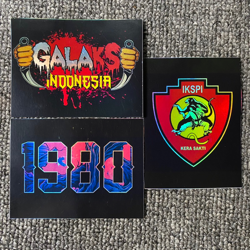 Jual Stiker Hologram Ikspi Kera Sakti Minimal beli 2 pcs | Shopee Indonesia