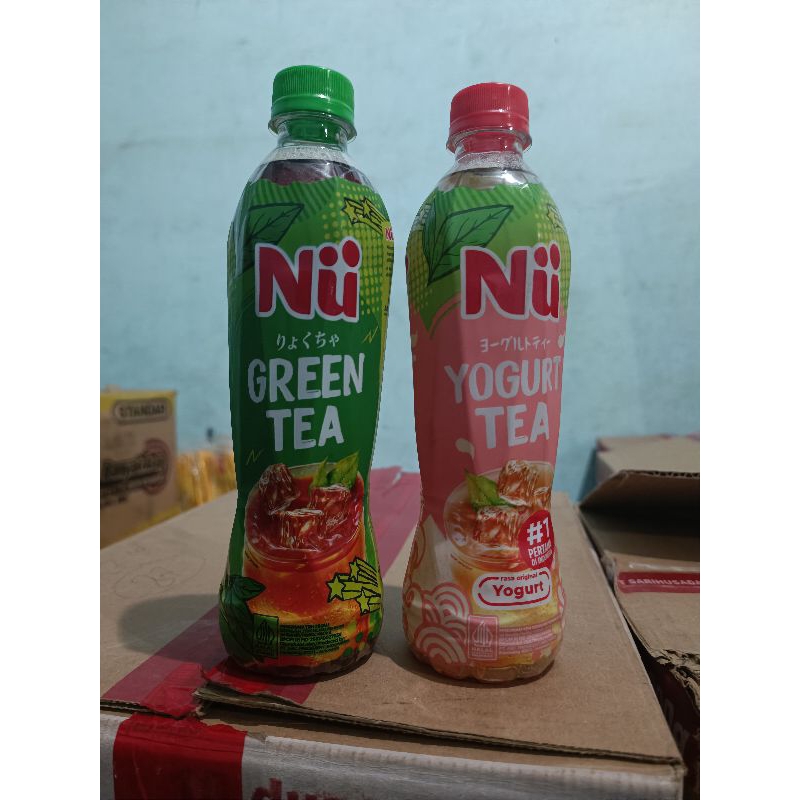 Jual minum botol NII green tea dan Yogurt tea 450 ml | Shopee Indonesia