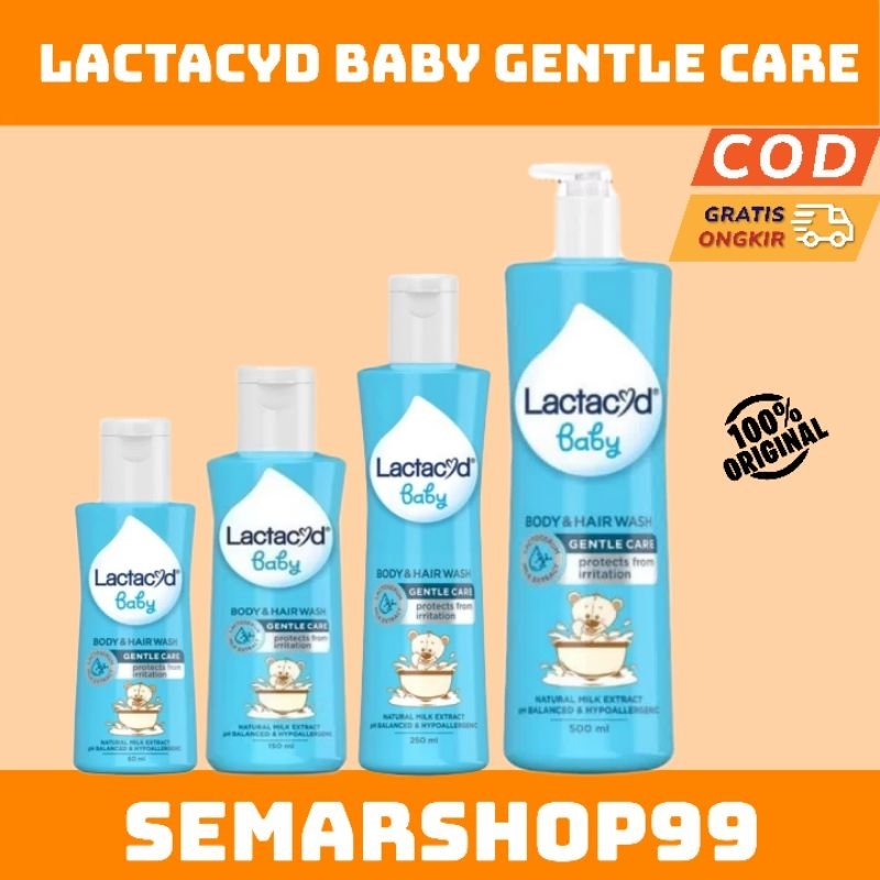 Jual LACTACYD Baby Gentle Care Sabun Bayi 60ml,150ml,250ml & 500ml | Shopee Indonesia