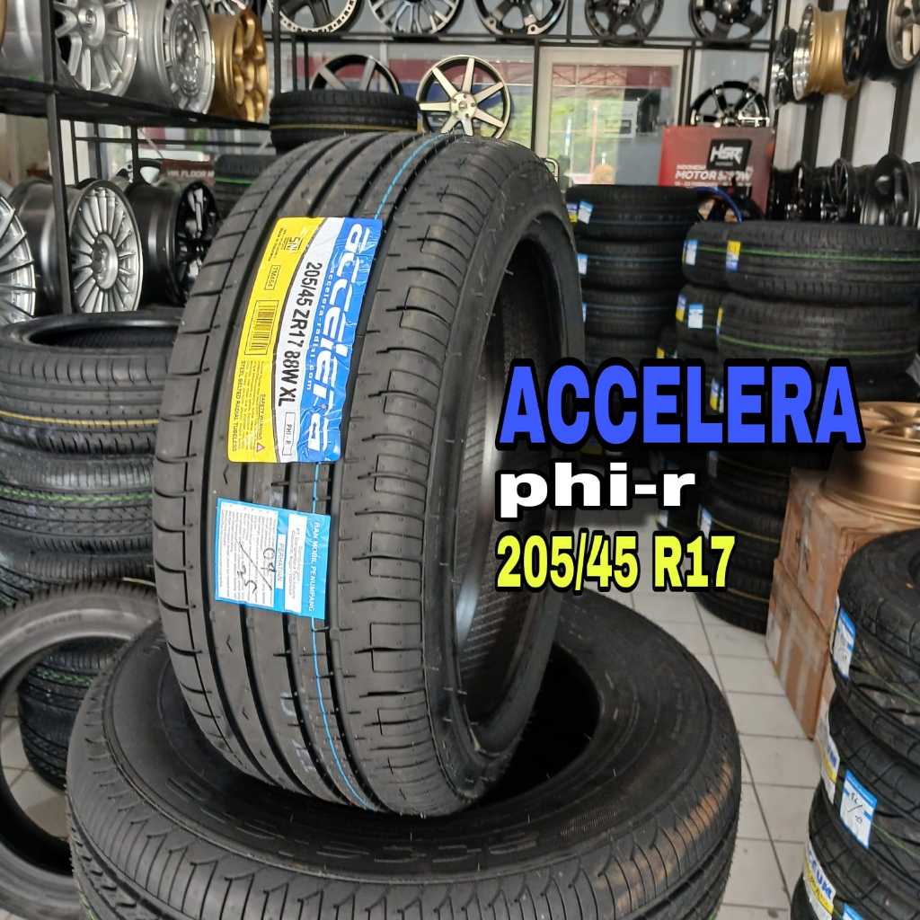 Jual BAN MOBIL RING 17 MOBILIO JAZZ ACCELERA PHI-R 205 45 R17 BAN AWET ...