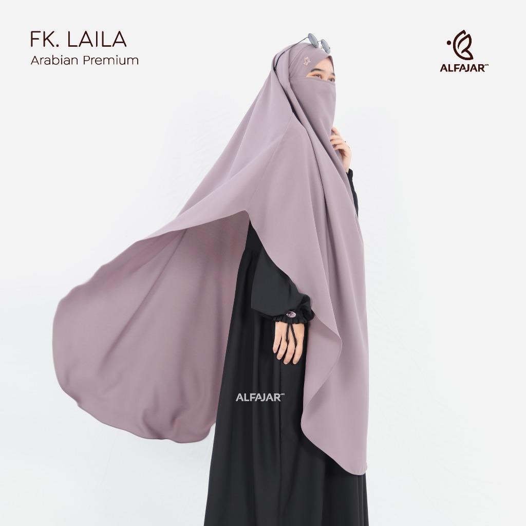 Jual Jilbab Khimar Syari Muslimah French Kekinian Laila Arabian by ...