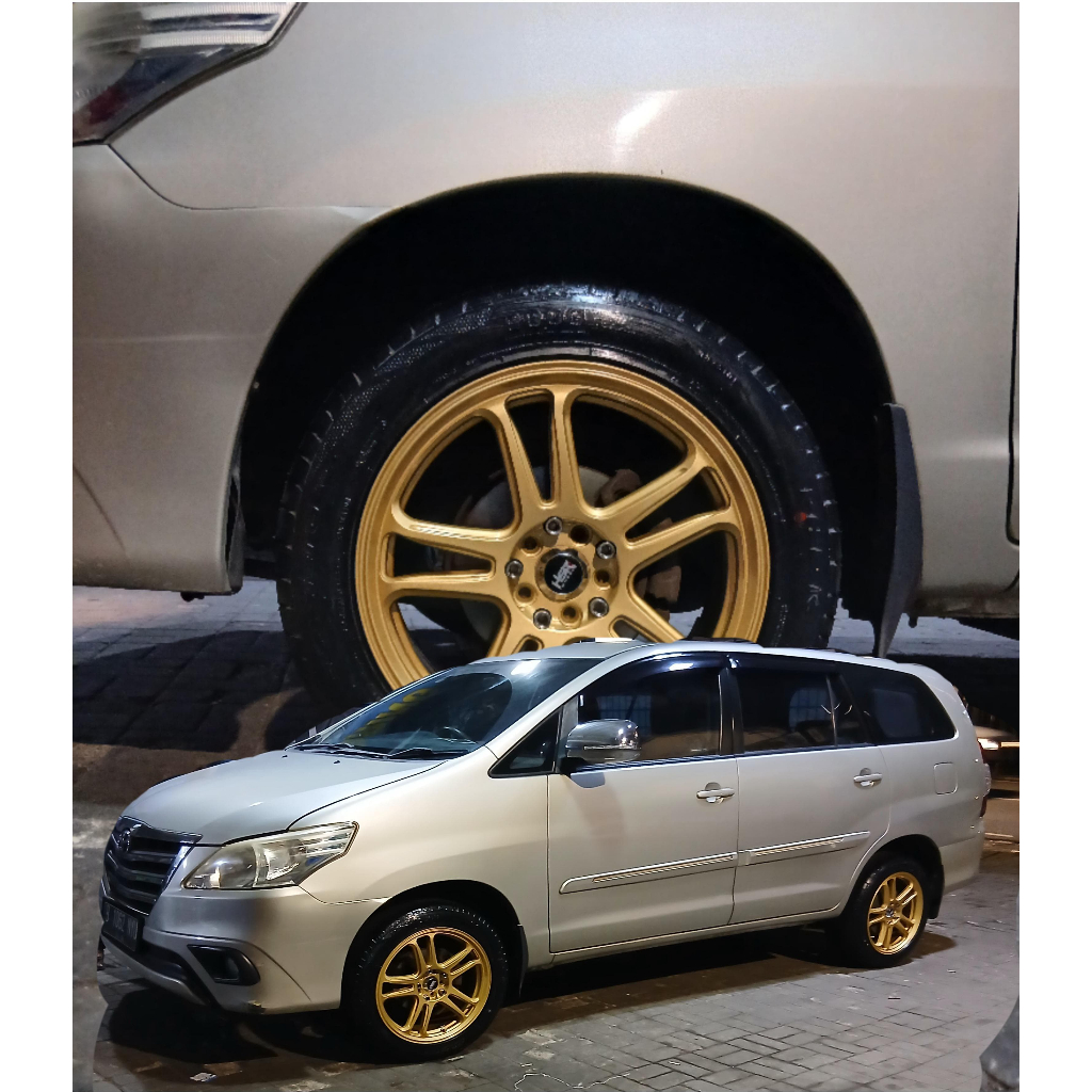 Jual Velg Pelg Mobil Toyota Innova Ring 17 Paket Ganteng Velg Dan Ban ...