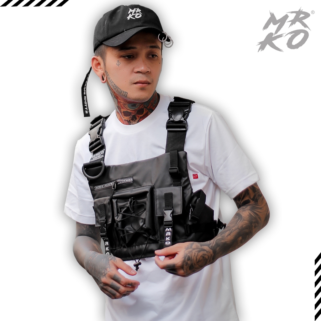 Jual MRKO - Chest Bag Tas Dada Pria Wanita Anti Air Anti maling Distro ...