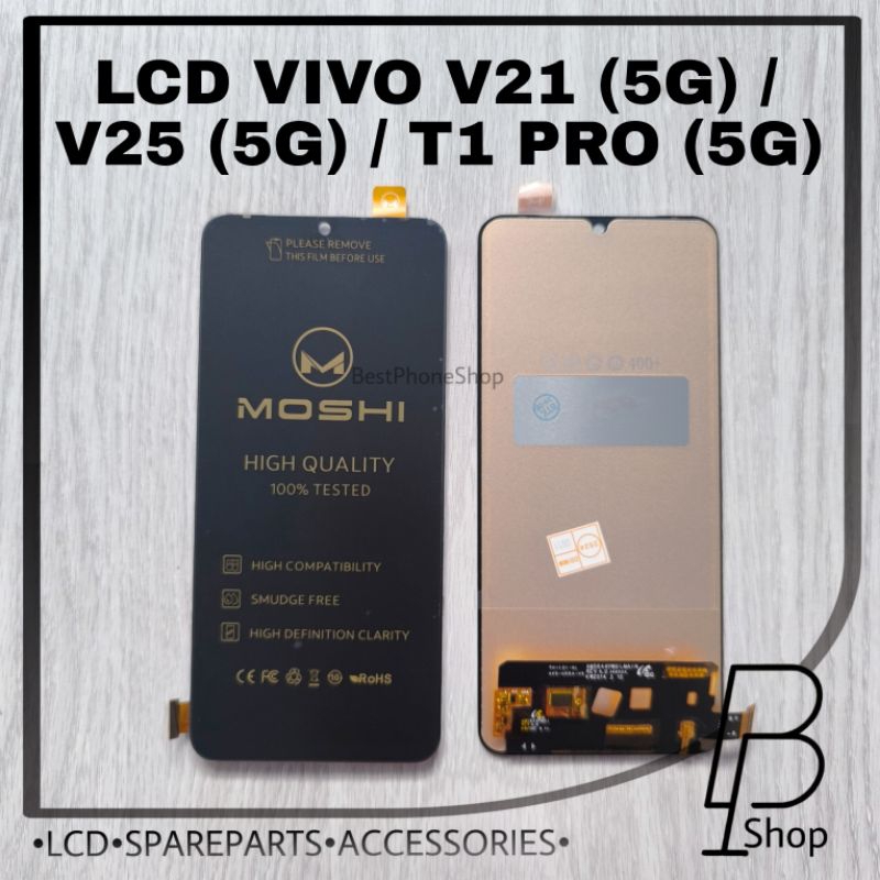 Jual LCD VIVO V21 (5G) / V25 (5G) / T1 PRO (5G) / S1 SE (NOT FINGERPRINT) | Shopee Indonesia