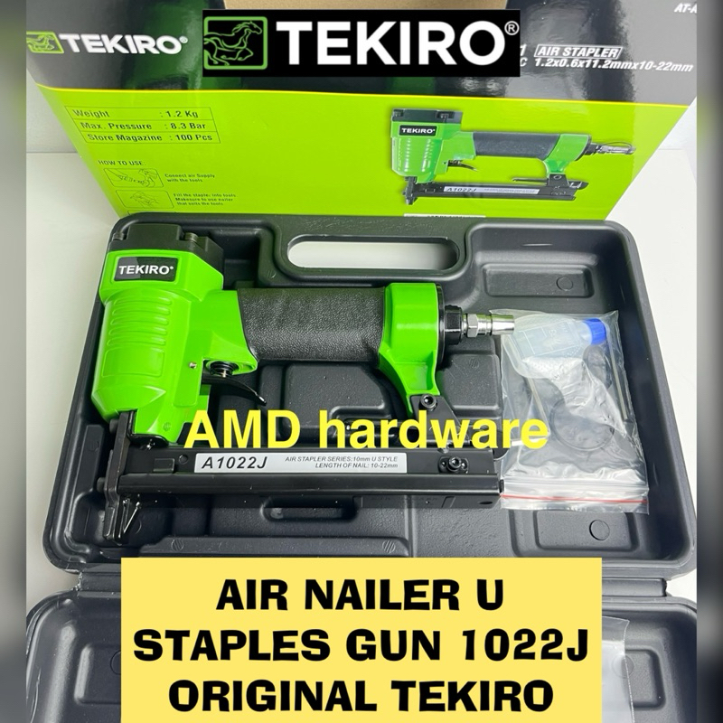 Jual ORIGINAL TEKIRO Staples A1022J Steples Tembakan Angin Kompresor ...