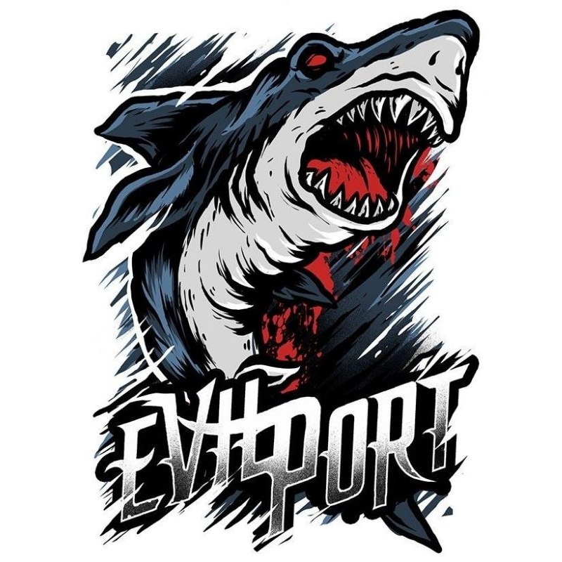 Jual stiker gambar hiu model print cut | Shopee Indonesia