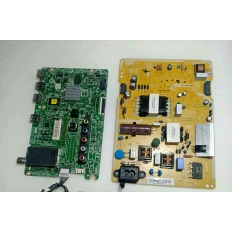 Jual SATU SET Mainboard psu UA43J5100AK modul mobo mb mesin tv power supply suplai tv samsung ...
