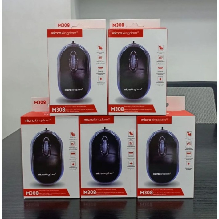 Jual MOUSE USB MICROKINGDOM M308 | Shopee Indonesia