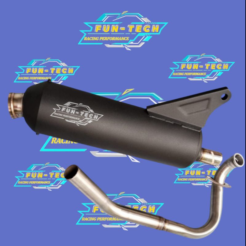 Jual Termurah!! Knalpot racing moncong Sijiro cluster Sarbor 3x4 untuk ...