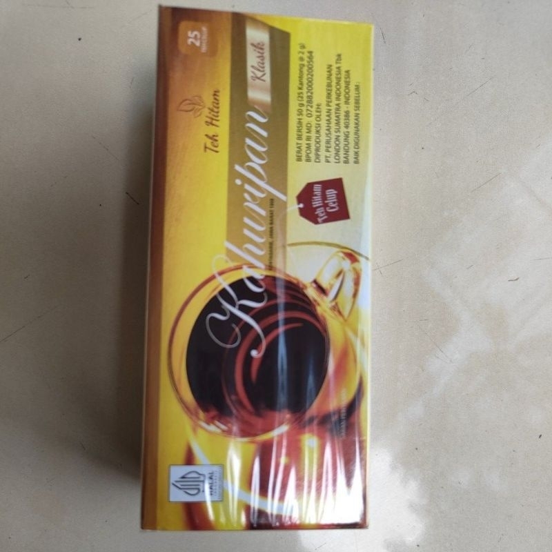 Jual Teh Kahuripan klasik teh hitam celup isi 25 pcs | Shopee Indonesia