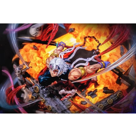 Jual Fantasy Uzui Tengen Resin Gk Limited Statue Figure Model Limited ...