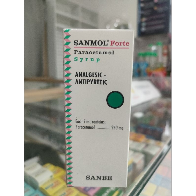Jual SANMOL FORTE SIRUP 250/5 ML BOTOL 60 ML | Shopee Indonesia