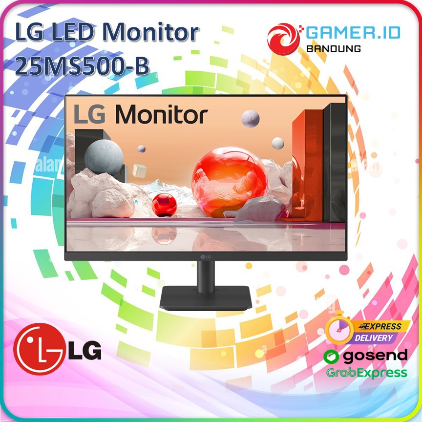 Jual LG LED MONITOR 25MS500-B 25" FHD IPS 100HZ 72% NTSC AMD FREESYNC ...