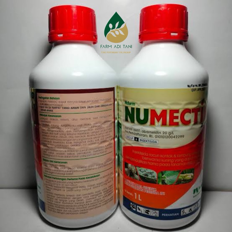 Jual Numectin 20 EC Kemasan 1lt / Abamectin 20 ec | Shopee Indonesia
