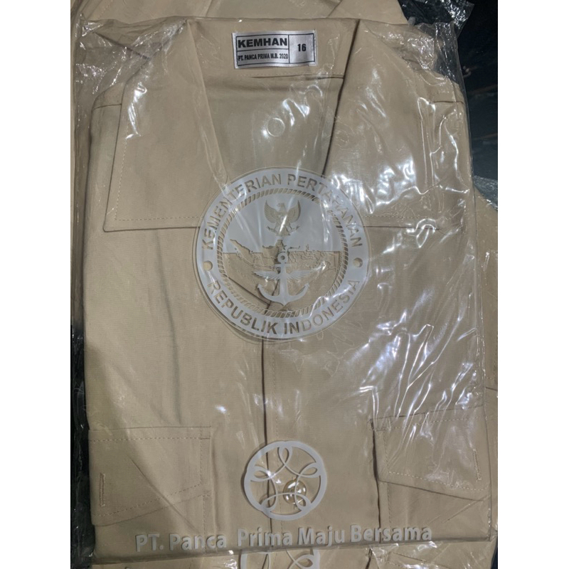Jual BAJU PDH KEMHAN COWOK PENDEK PT.PANCA PRIMA | Shopee Indonesia