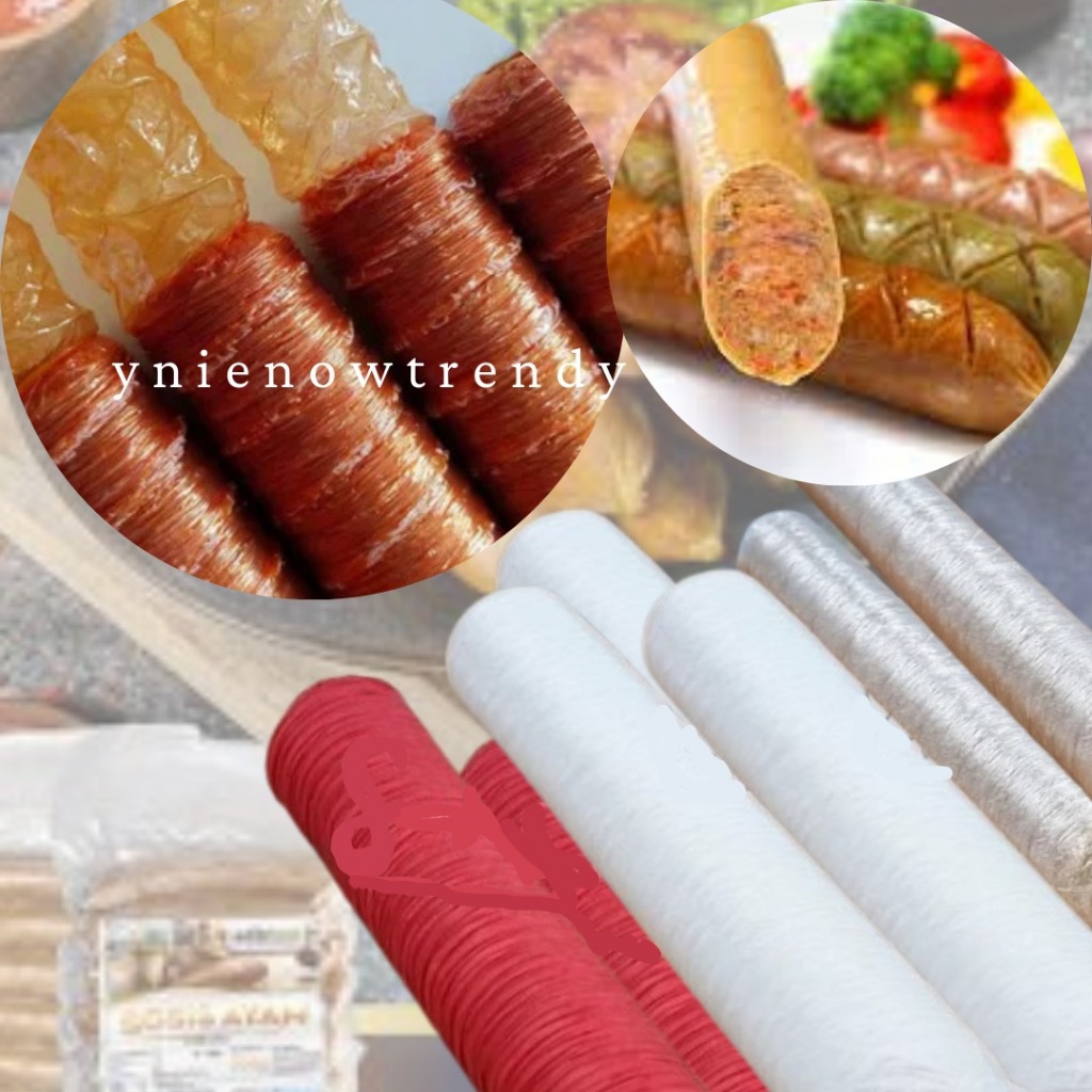 Jual Kolagen Selongsong Sosis Jumbo Home Made Selulosa Plastik Casing ...
