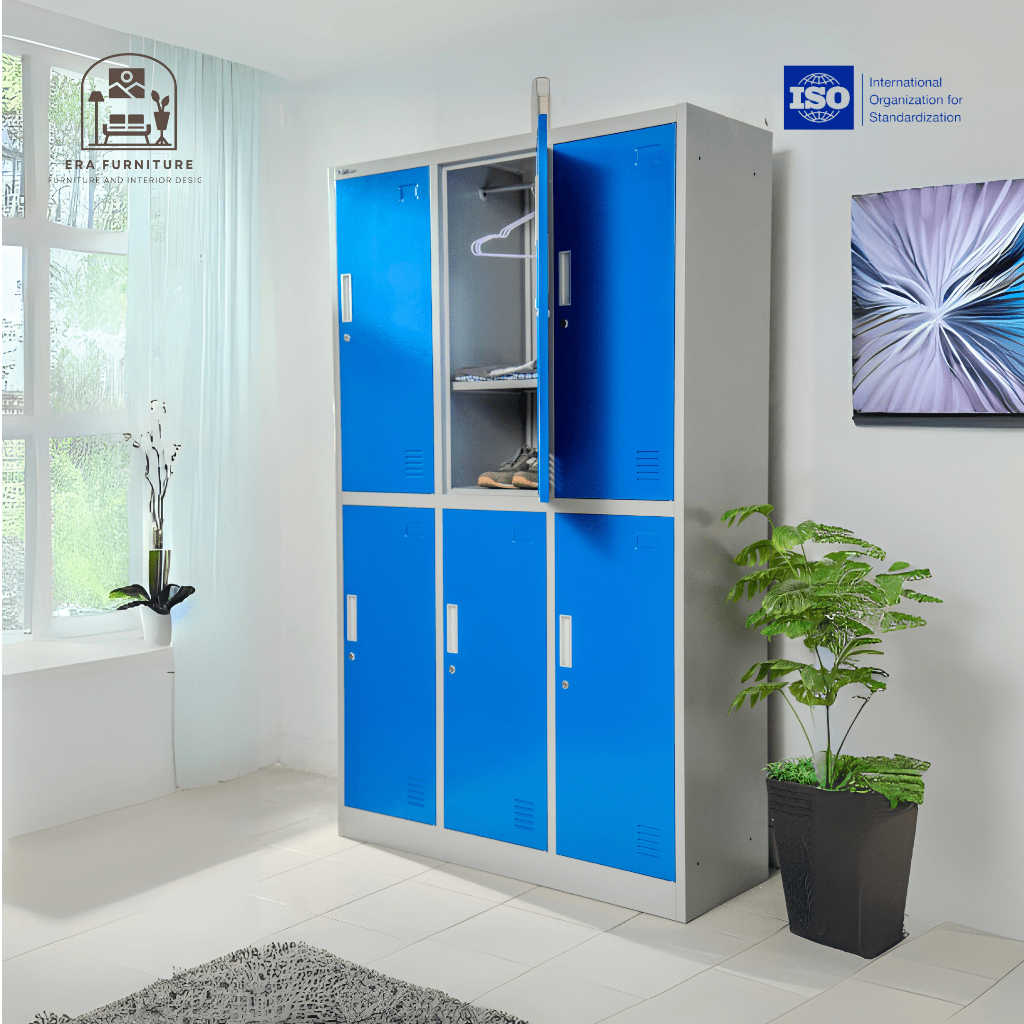 Jual Era Furniture - LOCKER KARYAWAN VIP GOLD VG-406 6 PINTU/LOCKER ...