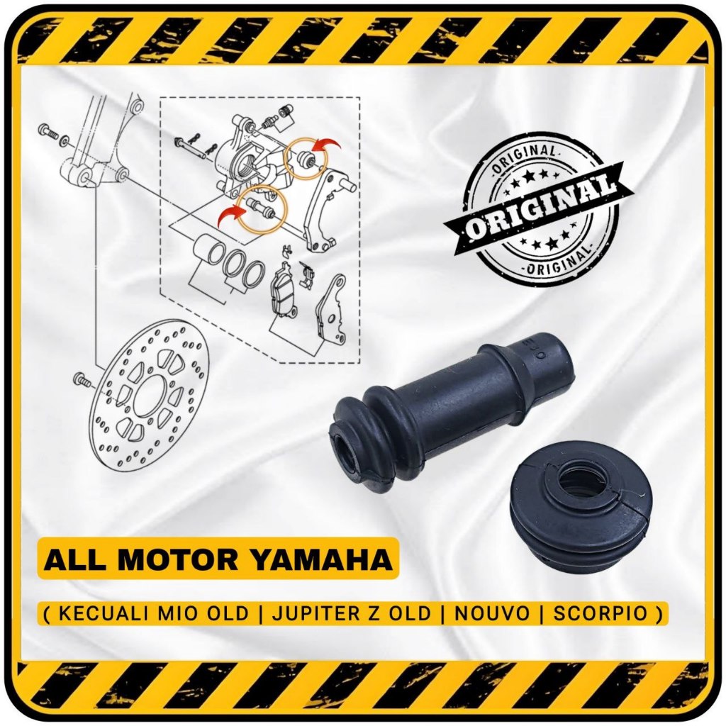 Jual Seal Karet Usus Boot Kaliper Cakram Original All Yamaha | VEGA | MIO | MX KING | PCX ...