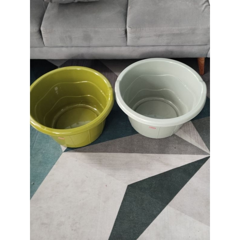 Jual Bak air jumbo 45L/Baskom plastik tebal pacific | Shopee Indonesia