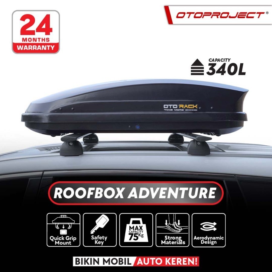 Jual [EXTRA PALET KAYU] Roof Box / Roofbox Otorack Universal Model ...
