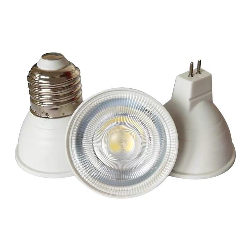 Jual LAMPU HALOGEN SPOTLIGHT LED 7WATT FITTING E27 COB SOROT 7W LAMPU SPOT LIGHT TUSUK 6W ...