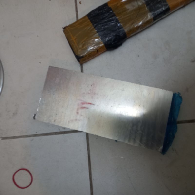Jual plat aluminium dural tebal 15 mm x 80 mm x 200 mm | Shopee Indonesia
