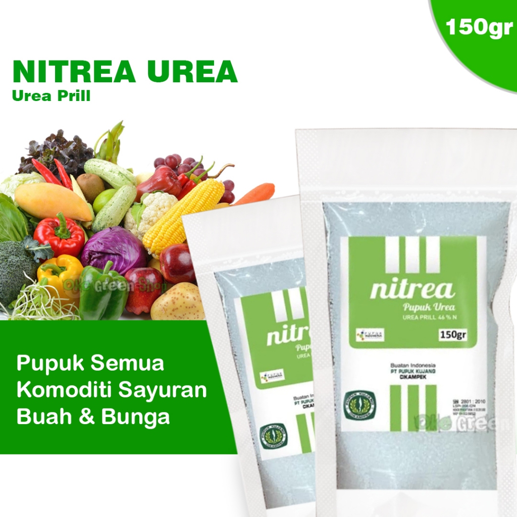 Jual 150gr - Pupuk Tanaman Nitrea Urea Prill Sayuran Buah | Shopee ...