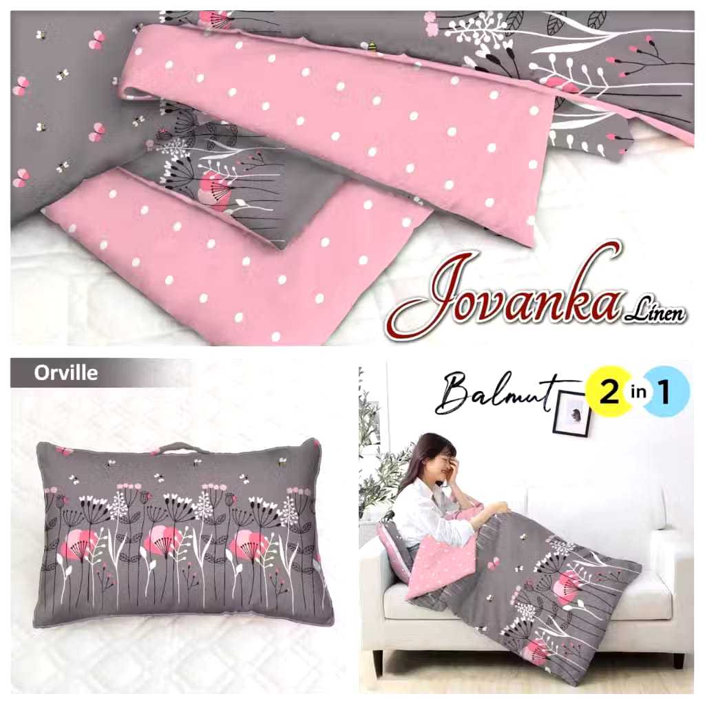 Jual BALMUT / Bantal Selimut / DILIPAT JADI BANTAL, DI BUKA JADI ...