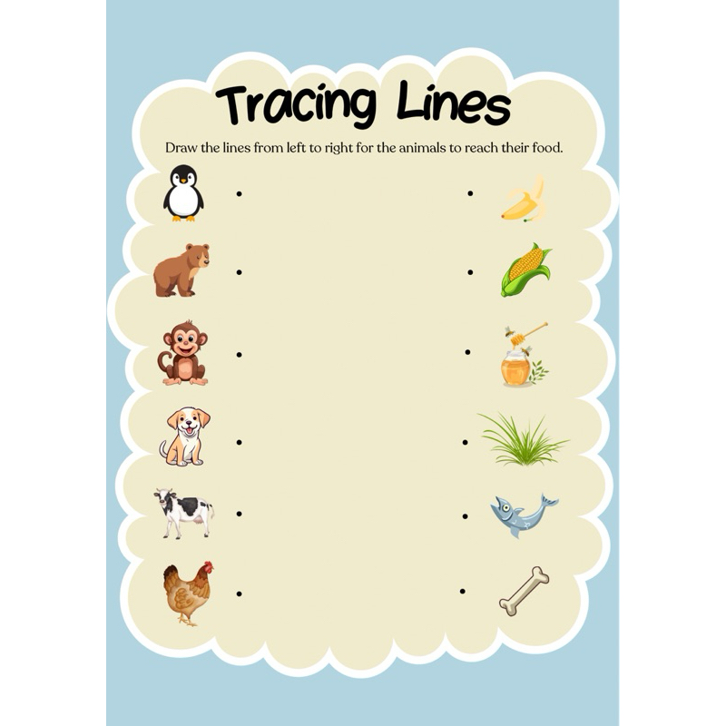 Jual Printable Worksheet Pra Sekolah - Worksheet Latihan Menulis ...