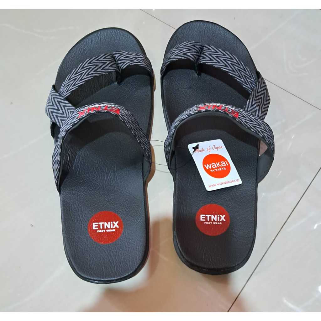 Jual Sendal Webing Tali Wakai distro pria dan wanita/Sandal cowok cewek ...