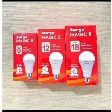 Jual LAMPU LED EMERGENCY SURYA 9w,12w,18w/Lampu Cas | Shopee Indonesia