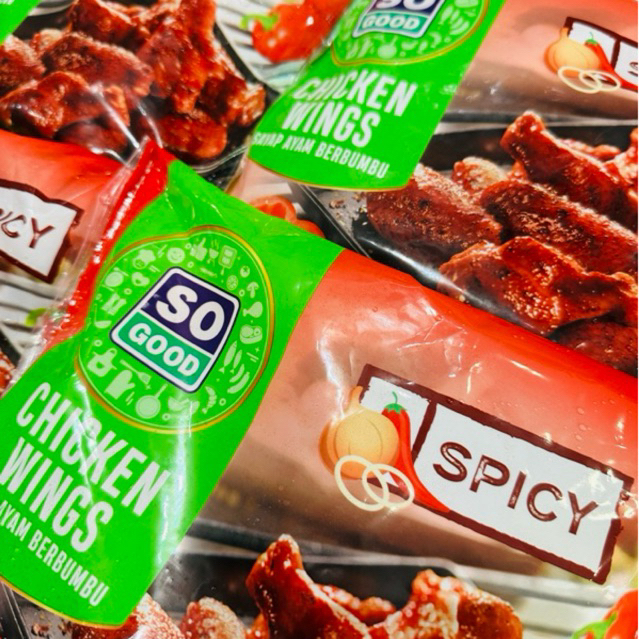 Jual So Good Spicy Wings 400gr | Shopee Indonesia