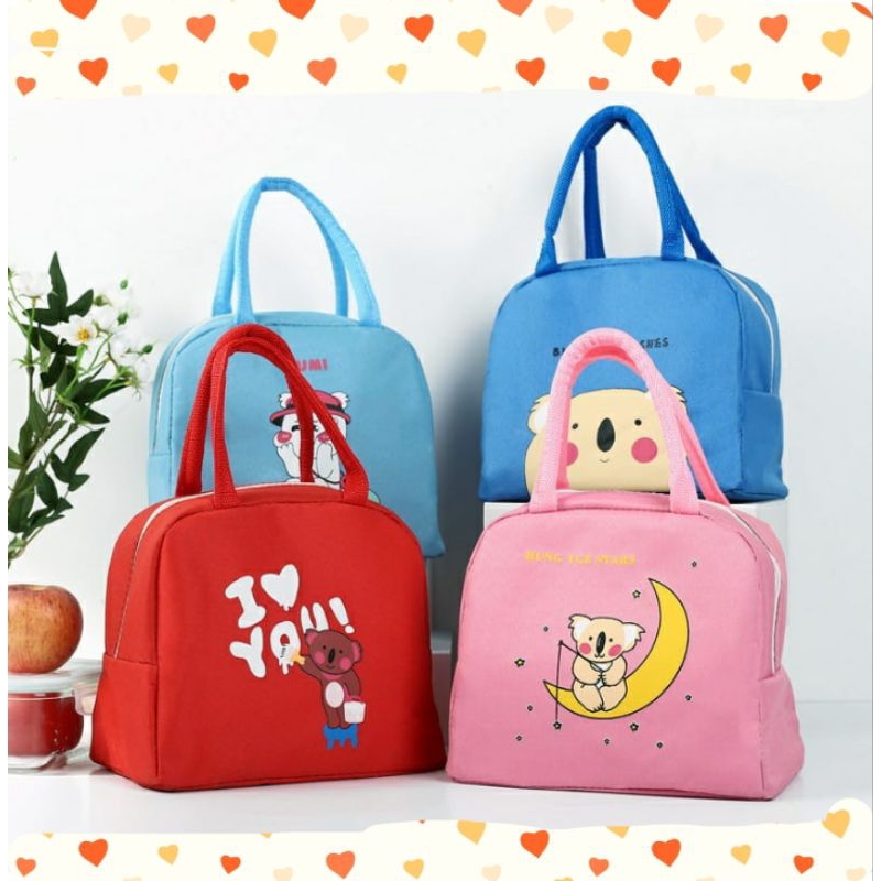 Jual B ( B ) TAS BEKAL KARAKTER ICONIC MODEL GAMBAR KOALA TAHAN PANAS ...
