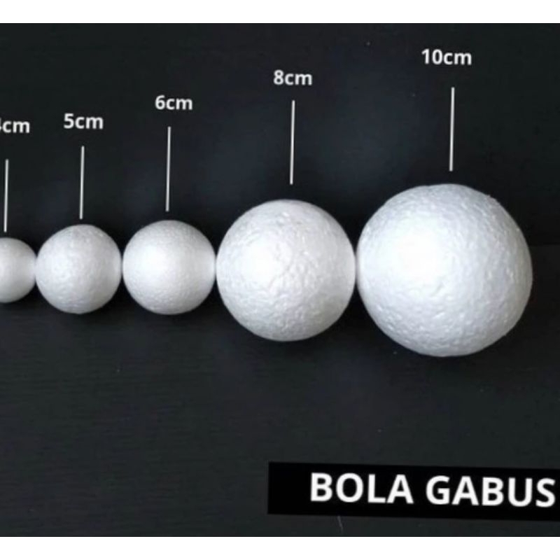 Jual Bola gabus ukuran diameter 3cm | Shopee Indonesia
