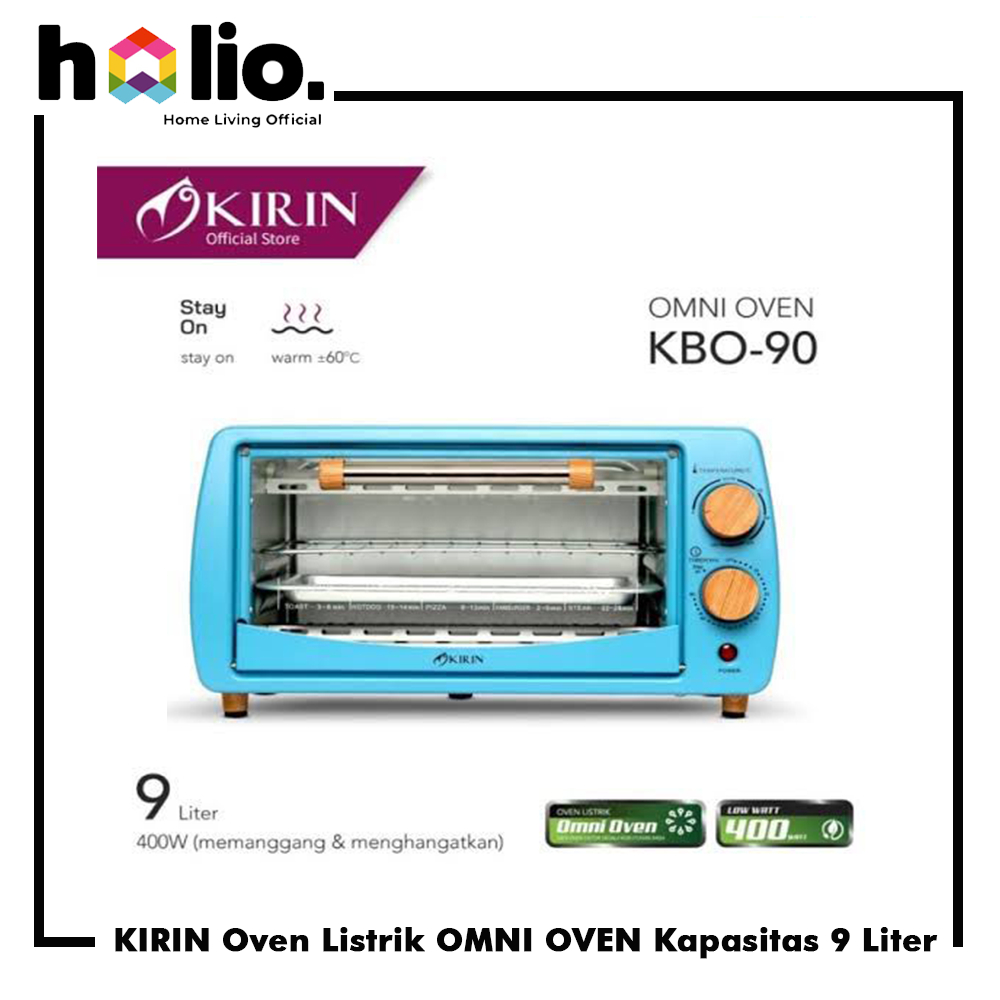 Jual Holio KIRIN Oven Listrik OMNI OVEN Kapasitas 9 Liter Low Watt KBO ...